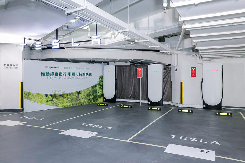 亞洲首個特斯拉 V4 Supercharger 超充登陸香港::DDCAR 電動車